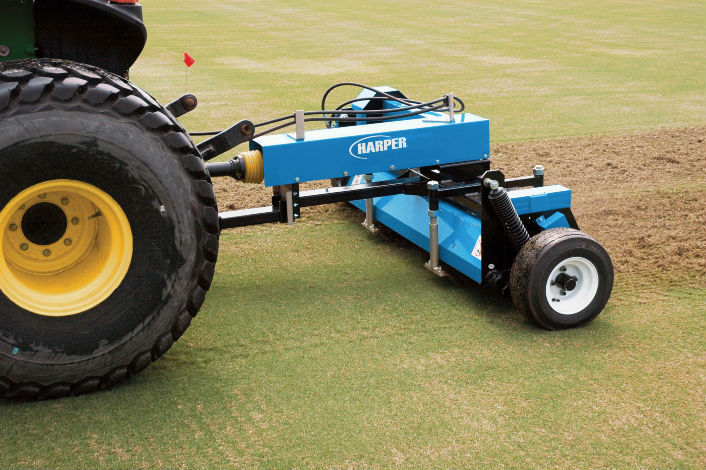 VC60 | Thatch has met its match | Harper Turf